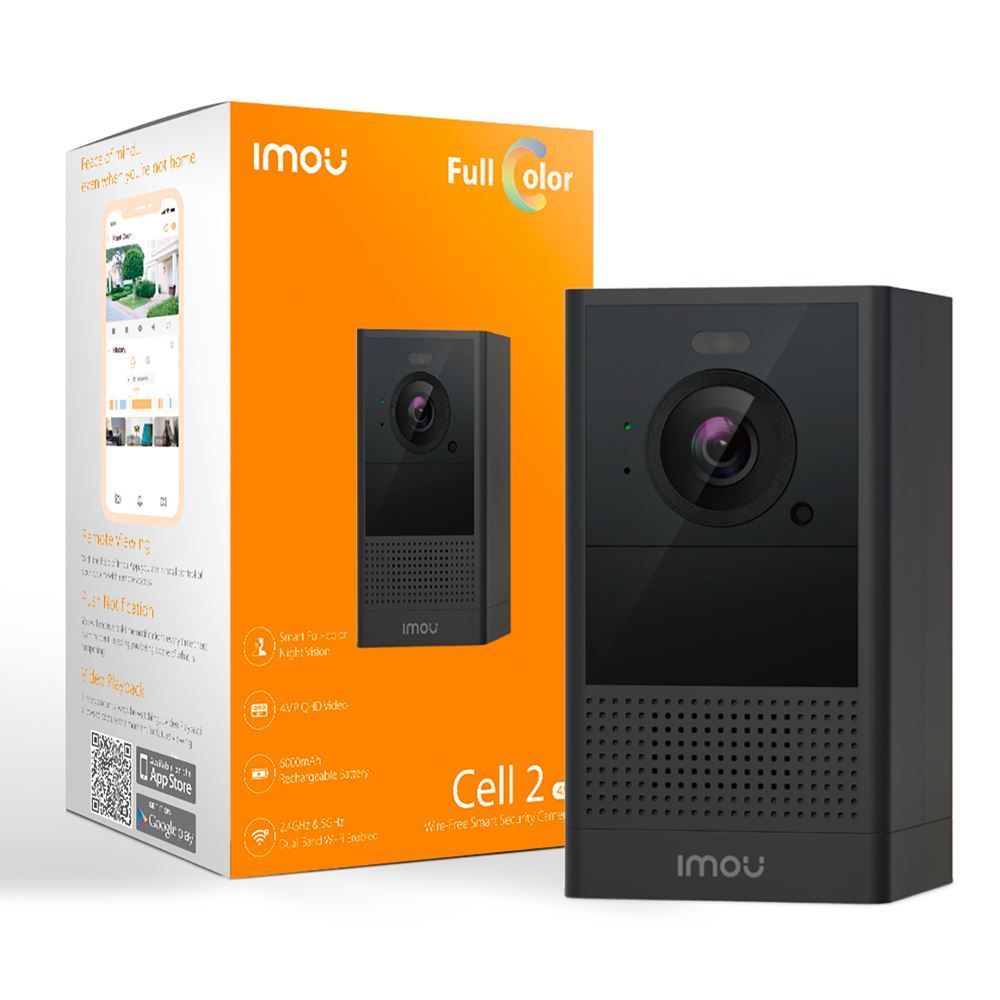 IMOU IPC-B46LP Cell 2 4MP Bataryalı Kablosuz IP Kamera | IMOU Smart ...